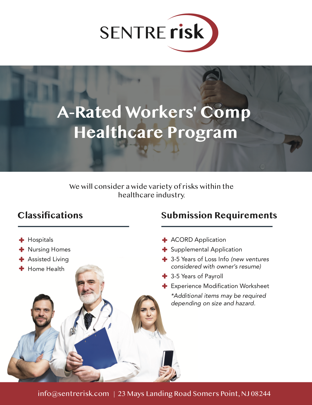 Products – Sentre Risk